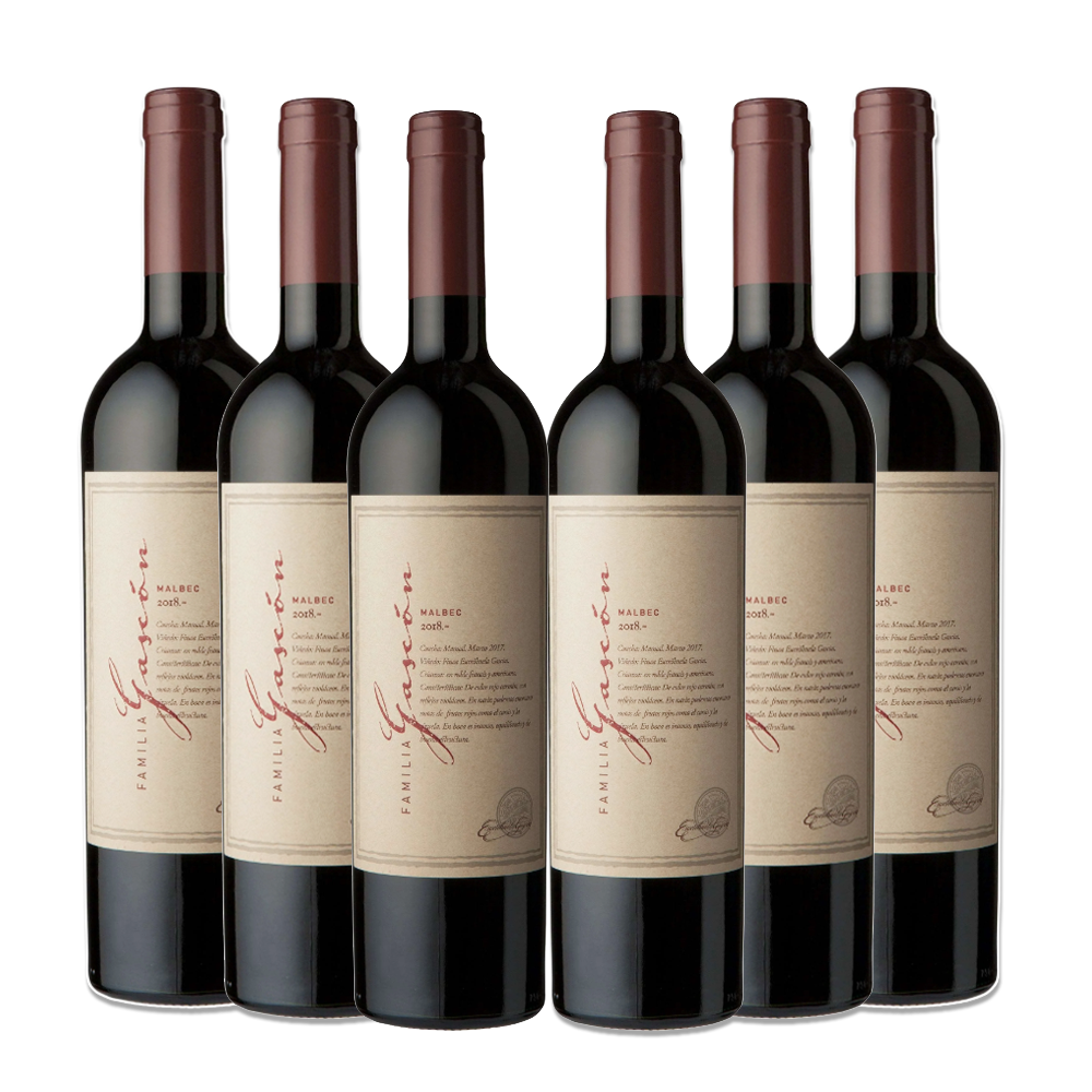 Familia Gascón Malbec 50%Off💠6 uds x 3 – Wain.cr